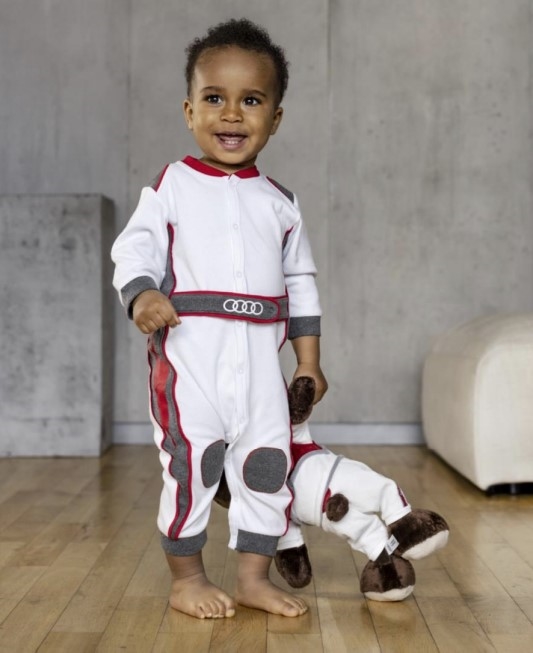 Original Audi Sport racing baby-bodystocking